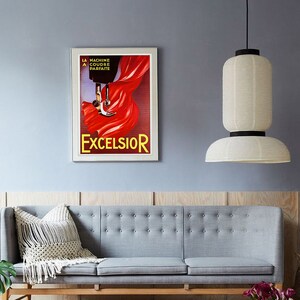 1920's Vintage French Poster Friends Poster Print Rachel's Excelsior ...