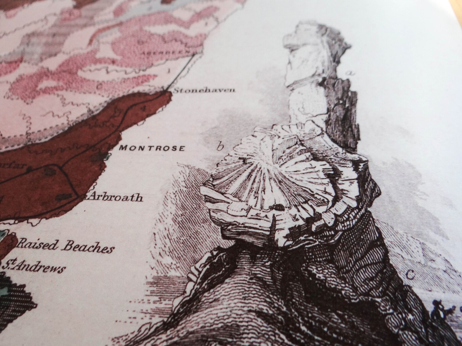 1850 Scotland Map Vintage Geological Map of Scotland Scotland Poster ...