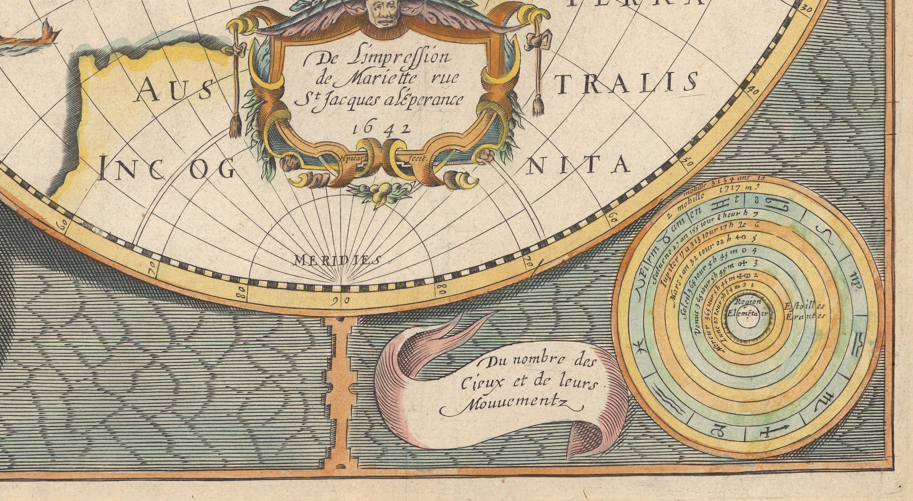 1642 Vintage World Map Old Map Print Wall Decor Map Art - Etsy