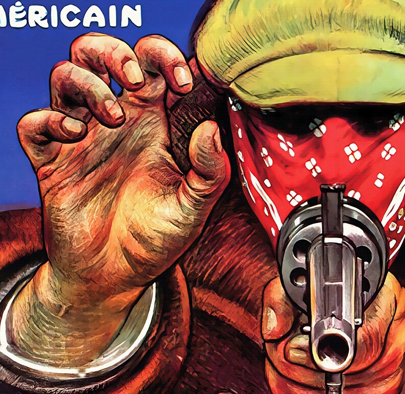 1915 Vintage French Poster Friends Poster Print Les Mystères De New ...