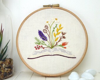 Book Embroidery Kit - Etsy