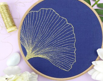 Puffin Full Hoop Embroidery Kit / DIY Craft Kit for Adults ...