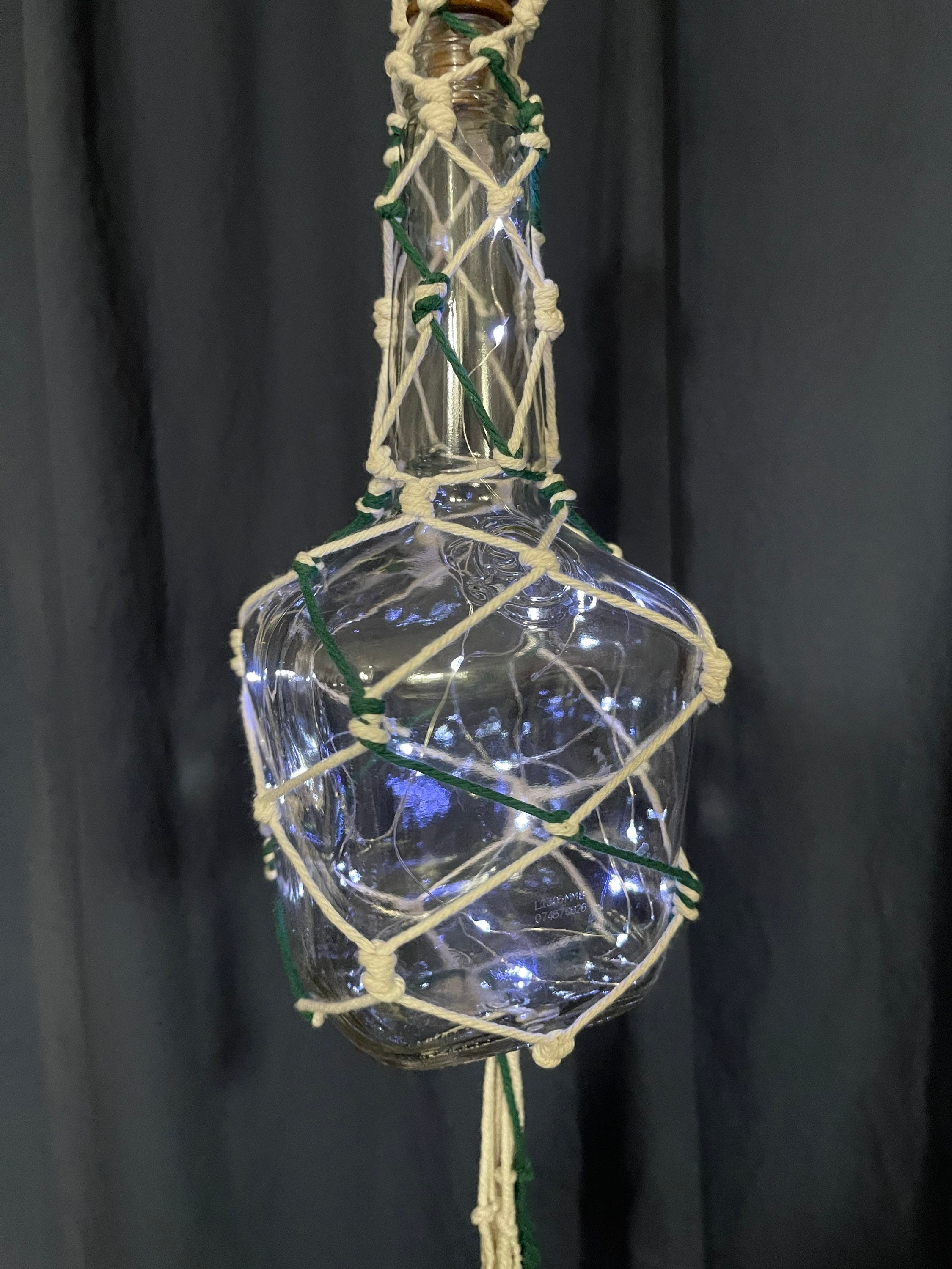12” Large Solar Hanging Lights, off White Forest Green, White Solar LED ...