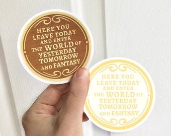 Magic Kingdom Plaque - Etsy