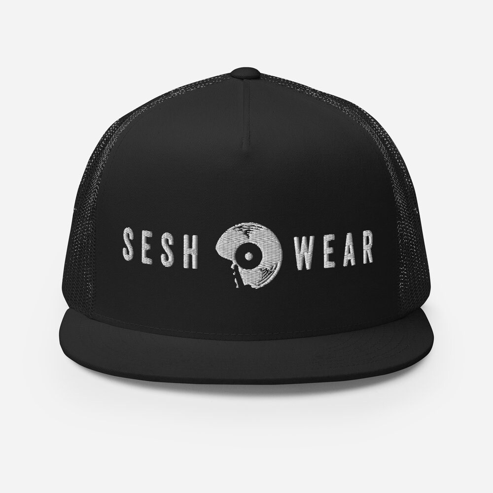 SESH WEAR CAP Embroidery | | Techno Hat | Dj Cap | Party Cap ...