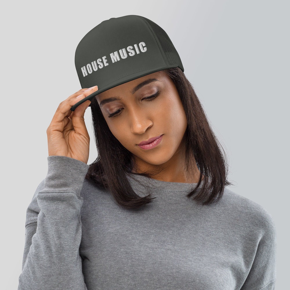 HOUSE MUSIC CAP | Techno Hat | Dj Cap | Party Cap | Electronic Music ...
