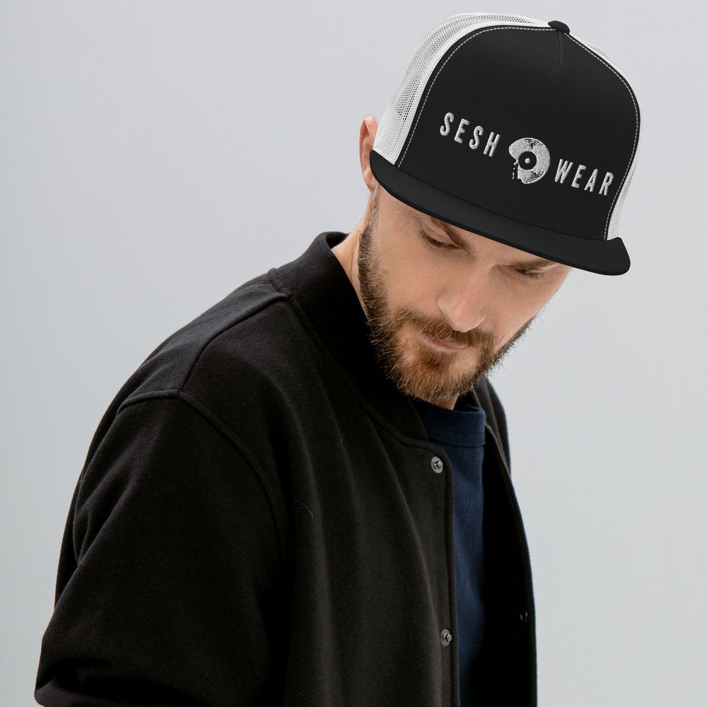 SESH WEAR CAP Embroidery | | Techno Hat | Dj Cap | Party Cap ...