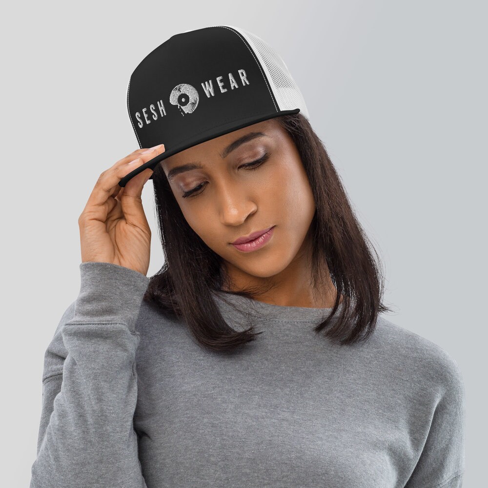 SESH WEAR CAP Embroidery | | Techno Hat | Dj Cap | Party Cap ...