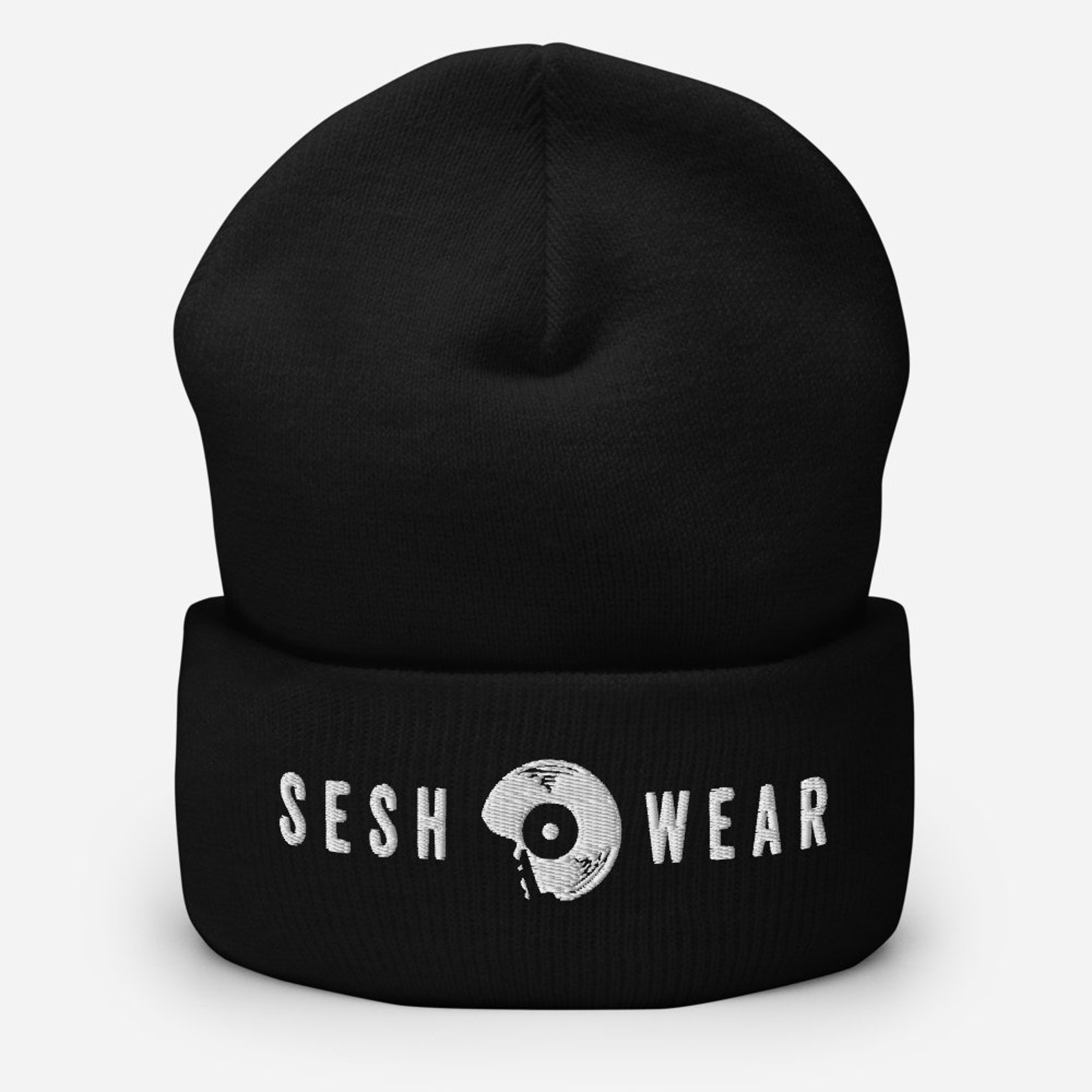 SESH WEAR EMBROIDERY Beanie | Techno Hat | Dj Beanie | Party ...