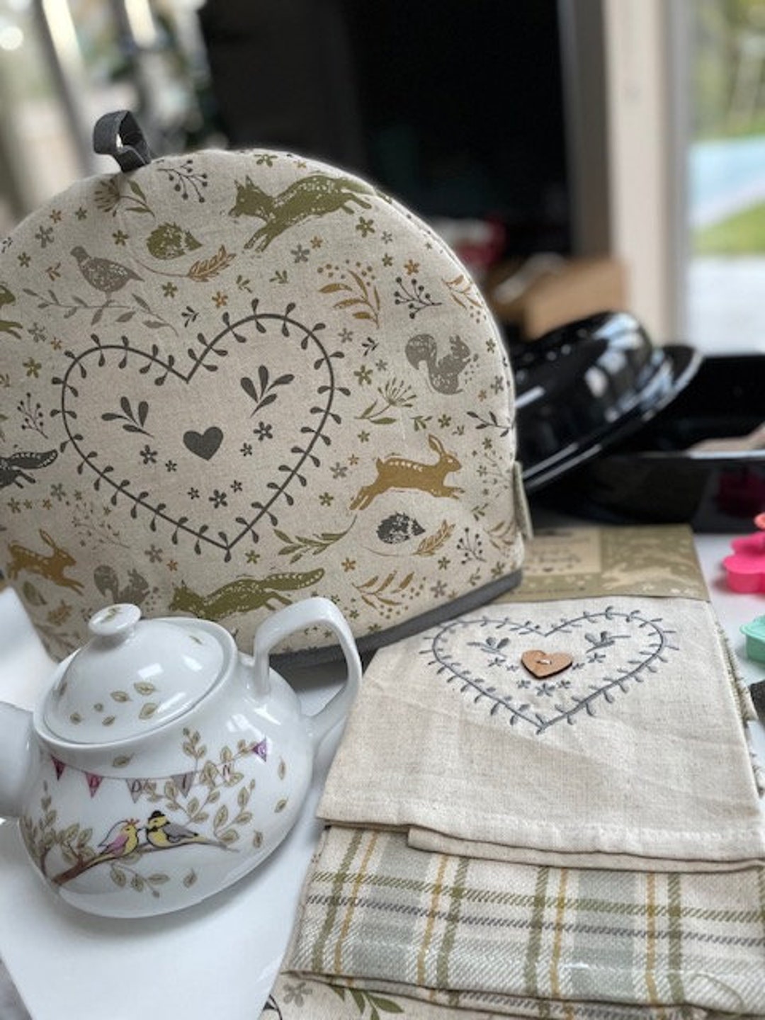 Woodland Animals Tea Cosytea Pot Cozytea Gifts - Etsy UK