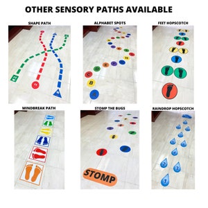 Alphabet Rocks Sensory Path, Sensory Pathway for School, Sensory Walk ...