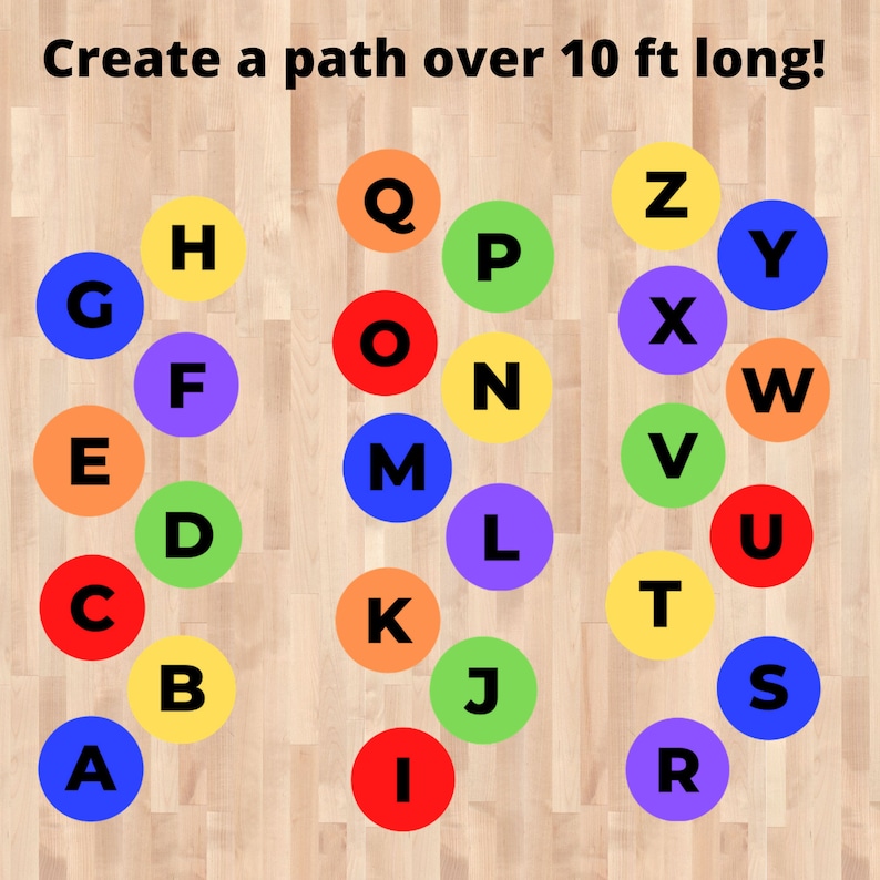 Sensory Pathway Floor Stickers Bundle Pack Includes 4 Paths - Etsy