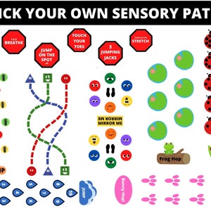 Sensory Path Donut Run, Sensory Pathway, Sensory Path for School ...