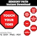 Sensory Path SVG Instant Download, Activity Spots Sensory Pathway ...