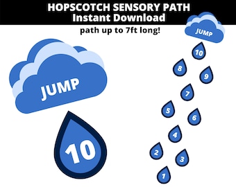 Sensory Path SVG Instant Download, Activity Spots Sensory Pathway ...