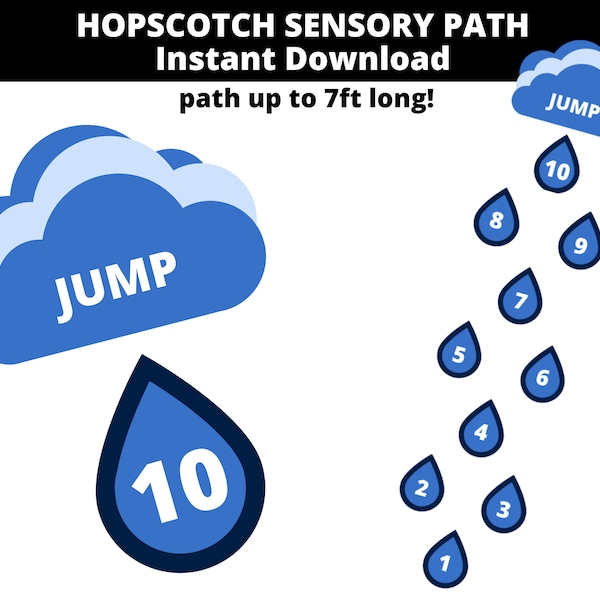 Sensory Path Decals - Etsy