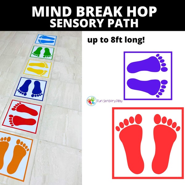 Sensory Path Decals - Etsy