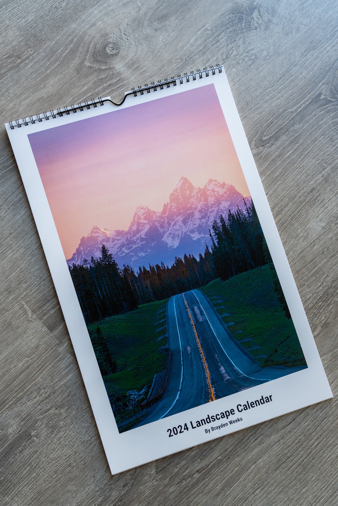 2024 Landscape Photography Calendar - Etsy