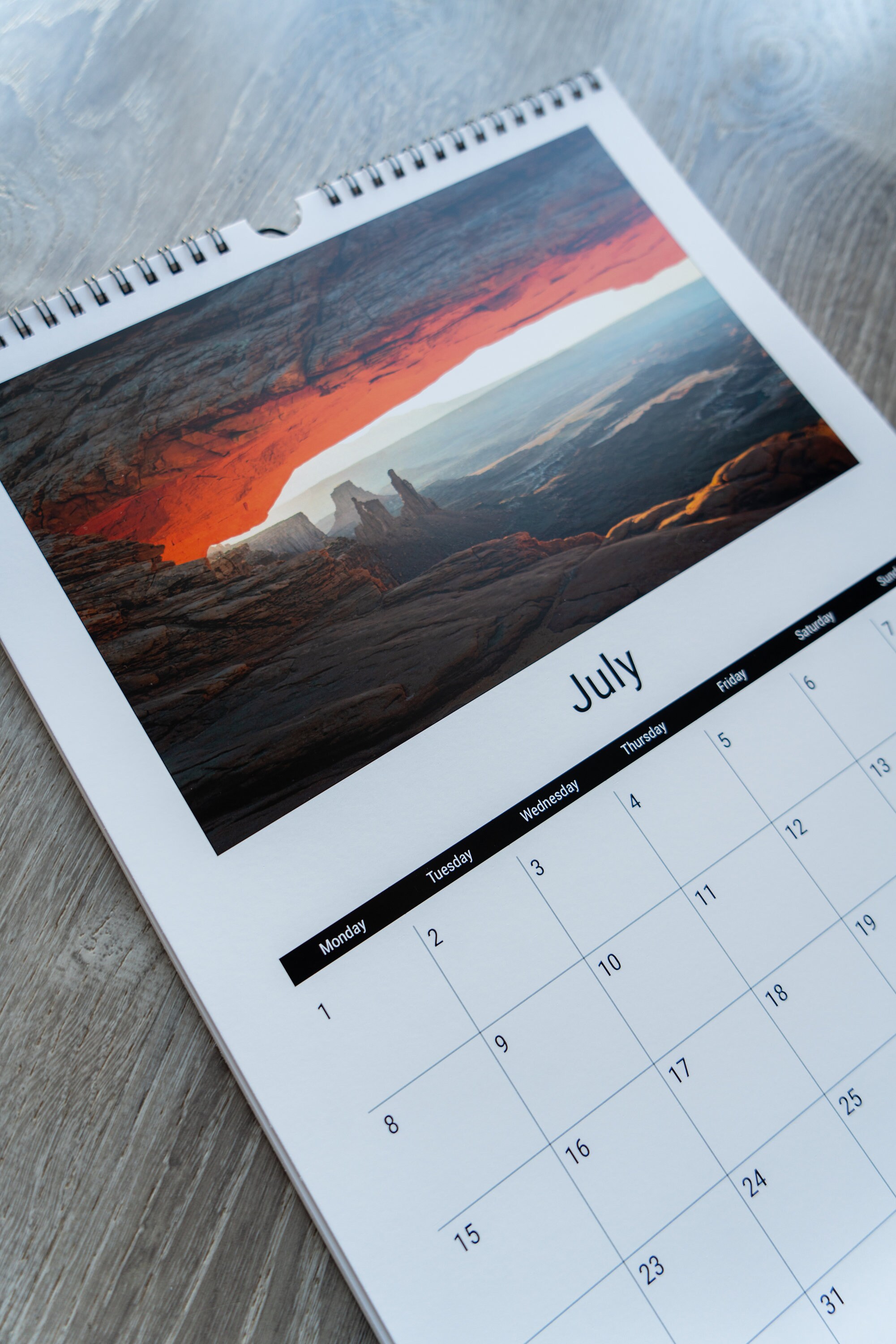2024 Landscape Photography Calendar - Etsy