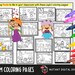 Purim Coloring Pages | Digital Download | Jewish Holiday Activity for ...