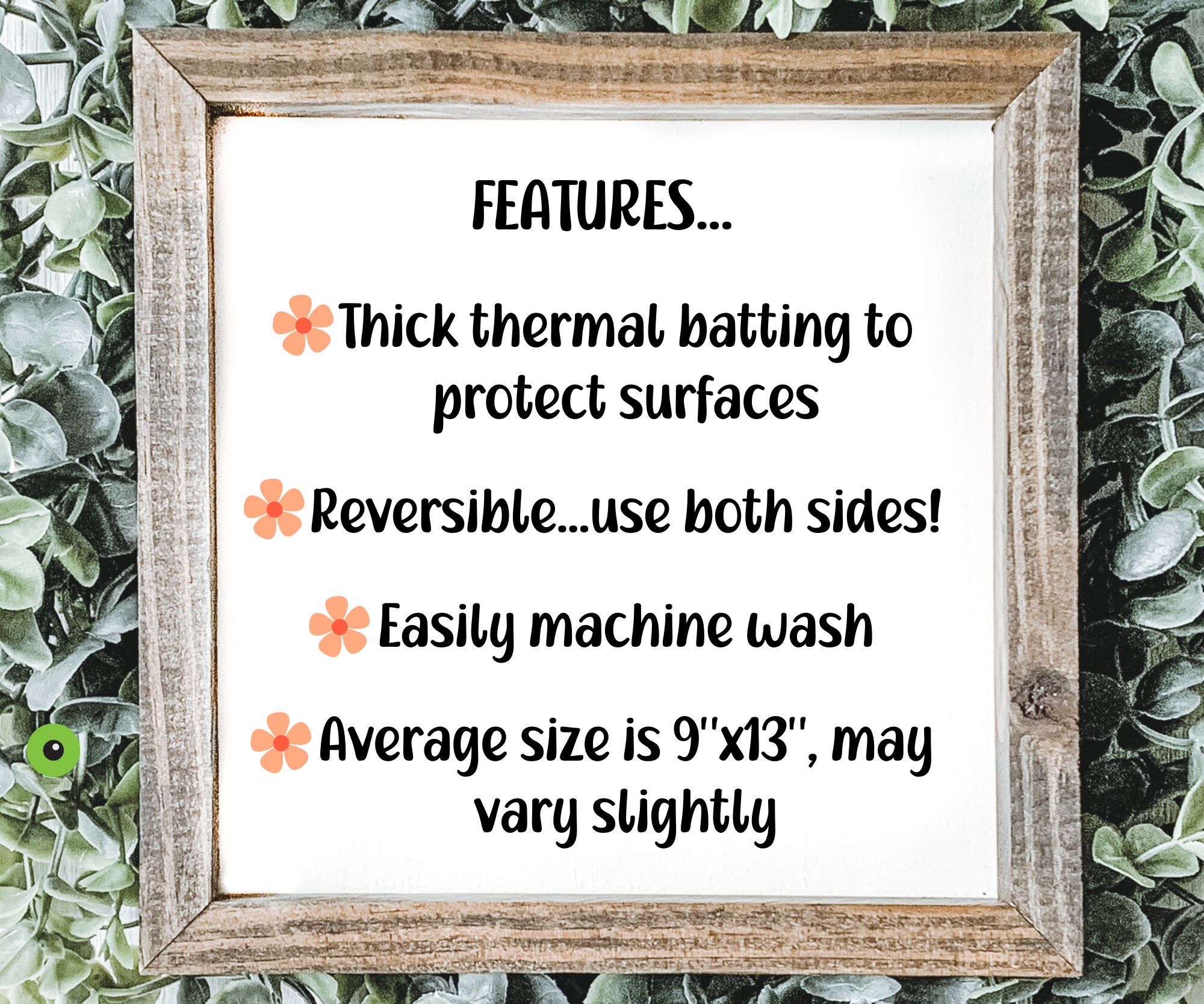 Mario Bros Placemat Hot Pad Trivet, Kids Room Decorative Cloth Hot Mat ...