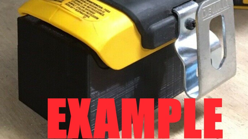 3D Printed Tool Holder Mount for Dewalt 12V Power Tools - Etsy