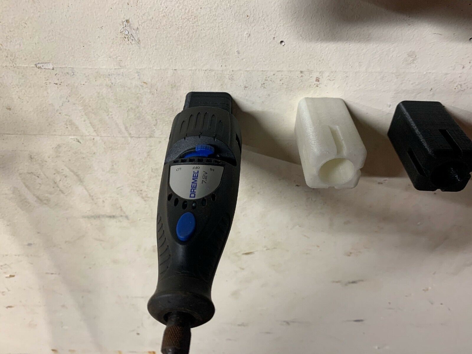 3D Printed Tool Holder Mount for Dremel Multipro 7.2V Tool 7700-01 ...
