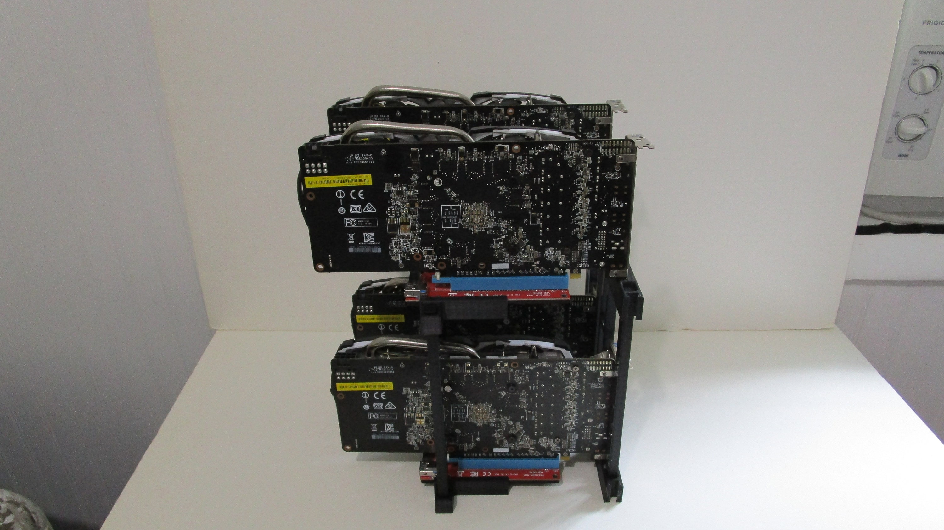 3D Printed Expandable Dual Video Card Gpu Stilts Kit Interlocking ...