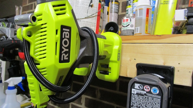 3D Printed Tool Holder Mount for Ryobi 18V Power Tools - Etsy