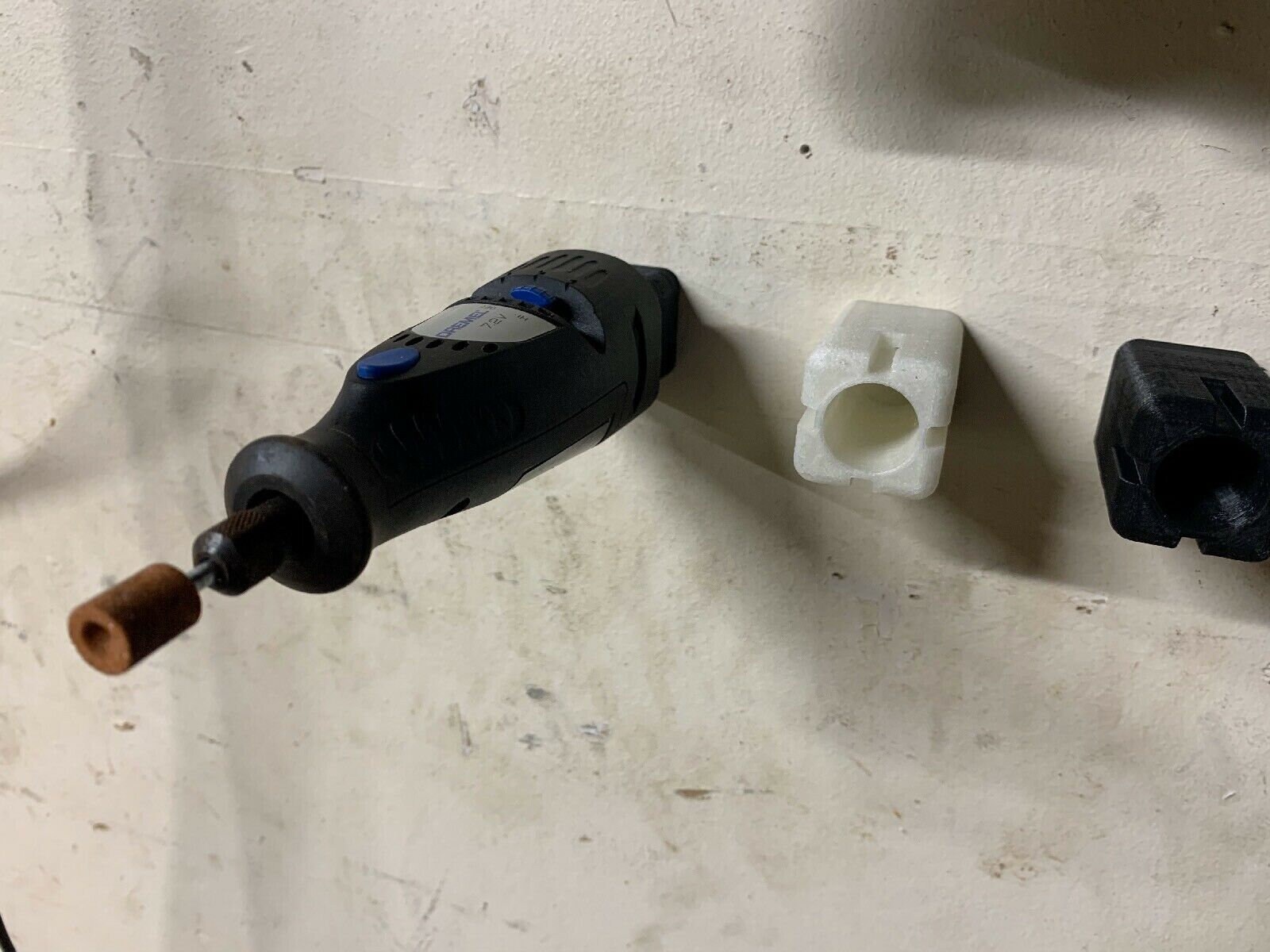 3D Printed Tool Holder Mount for Dremel Multipro 7.2V Tool 7700-01 ...