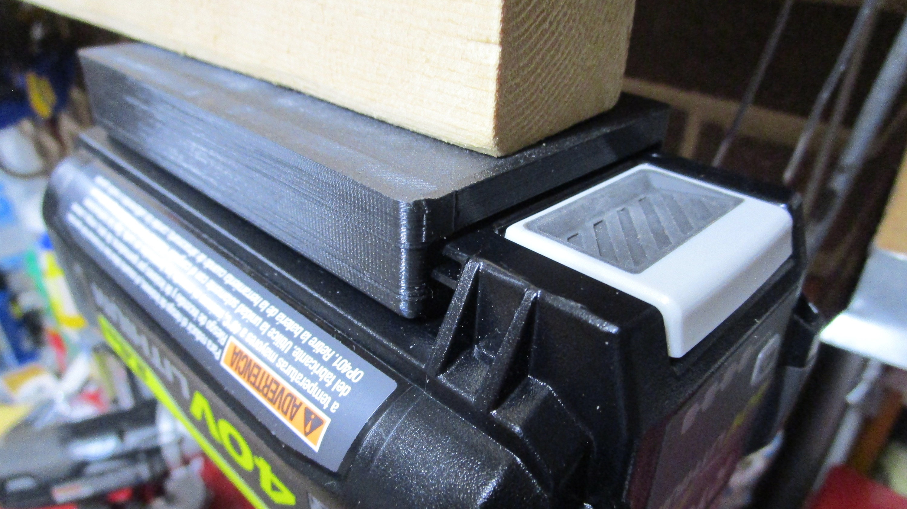 3D Printed Battery Holder Mount for Ryobi 40V Battery - Etsy