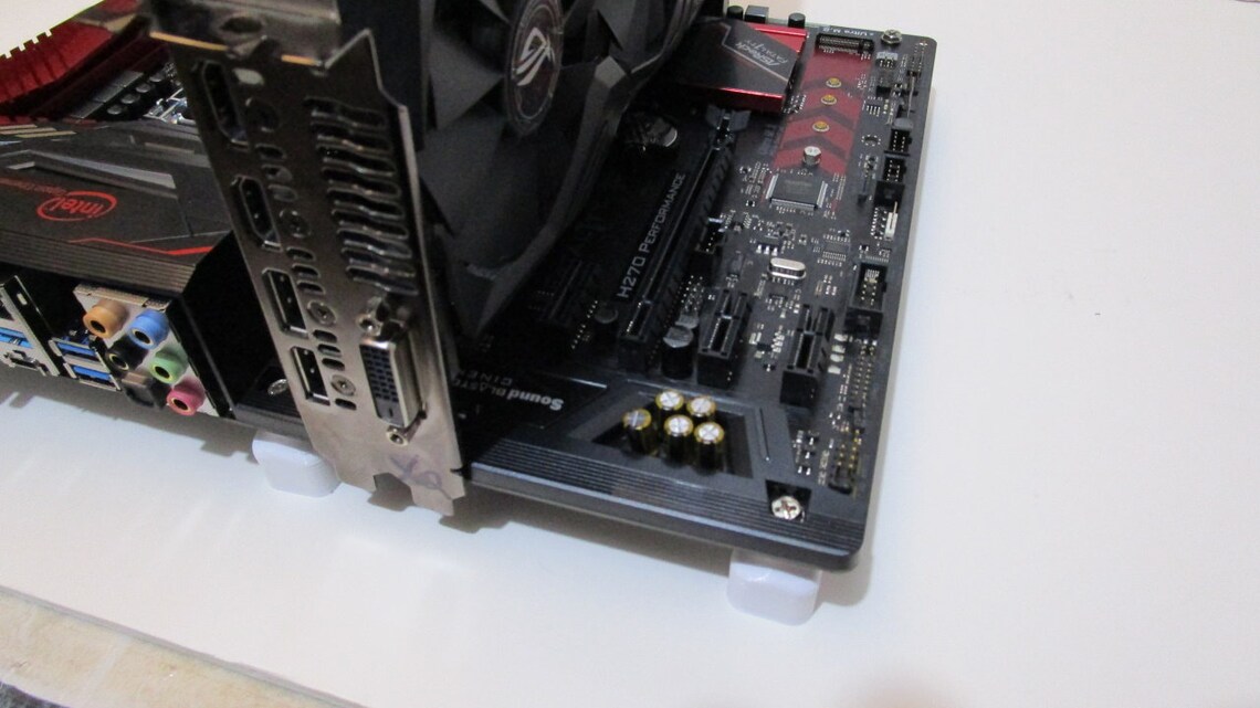 3D Printed Motherboard Stand off Kit With Ssd Mount for Crypto Mining ...