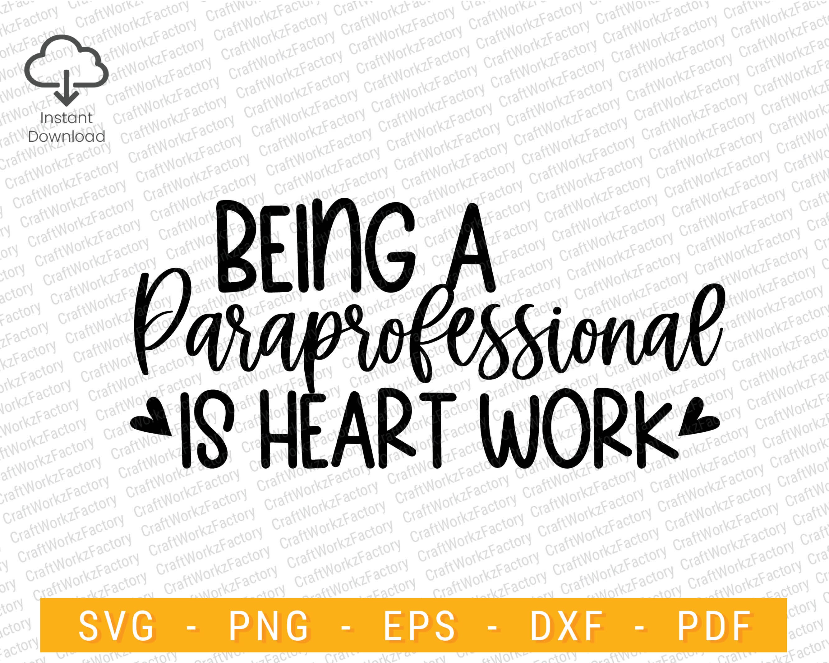 Being a PARA is Heart Work Svg, Paraprofessional Appreciation Shirts ...