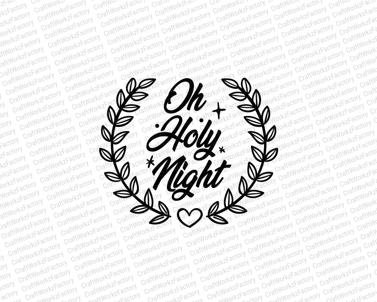 Oh Only Night Svg, Happy Christmas Svg, Winter Svg, Xmas Svg | Instant ...