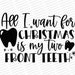 All I Want for Christmas is My Two Front Teeth Svg, Hand Lettered ...