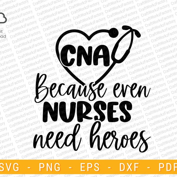 Cna Appreciation Svg - Etsy