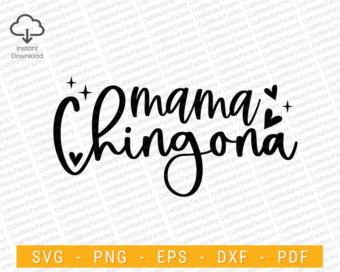 Mama Chingona Svg Mexican Women Svg Mexican Mother Svg - Etsy