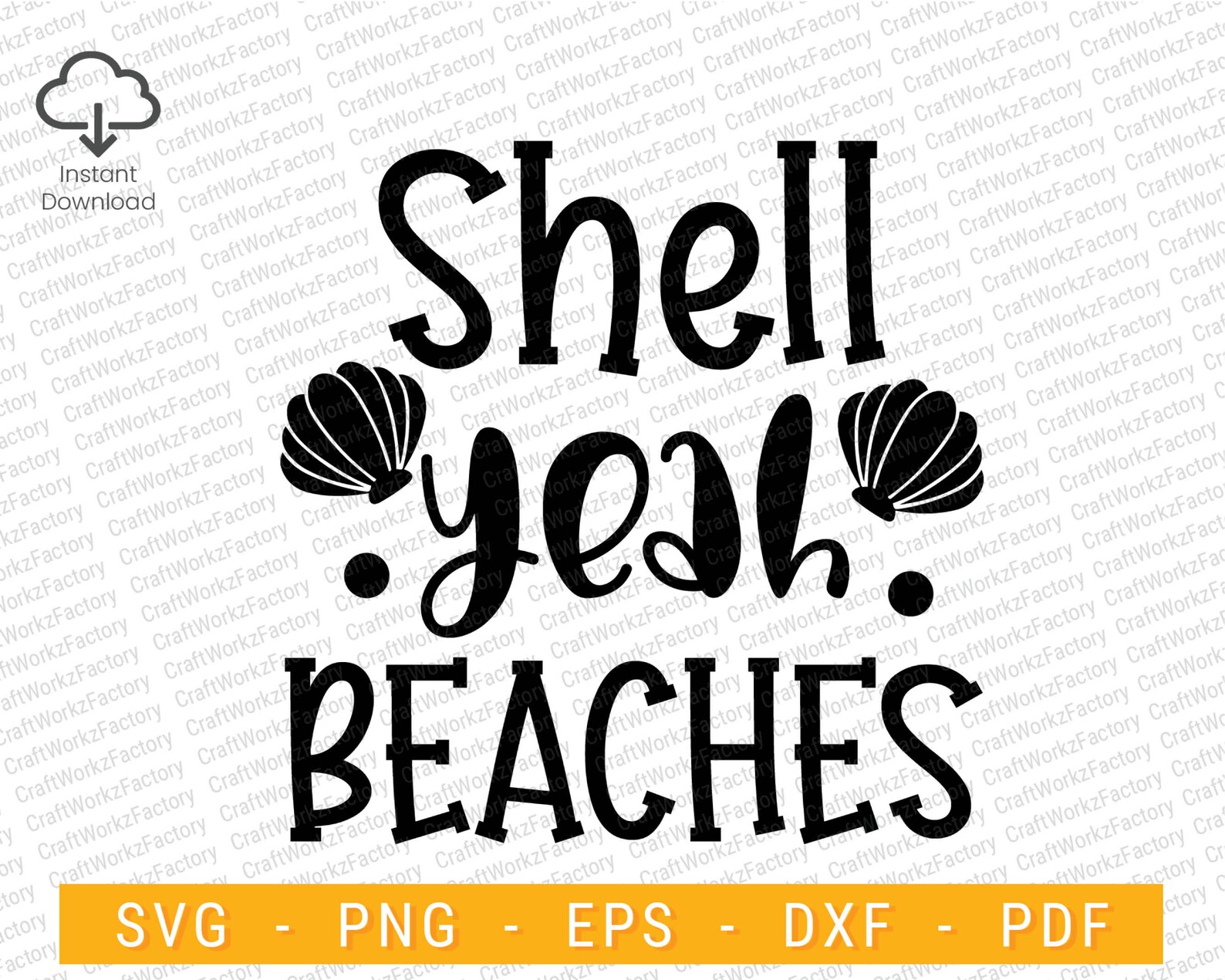 Shell Yeah Beaches Svg, Summer Vacation Svg, Beach Svg, Funny Beach ...