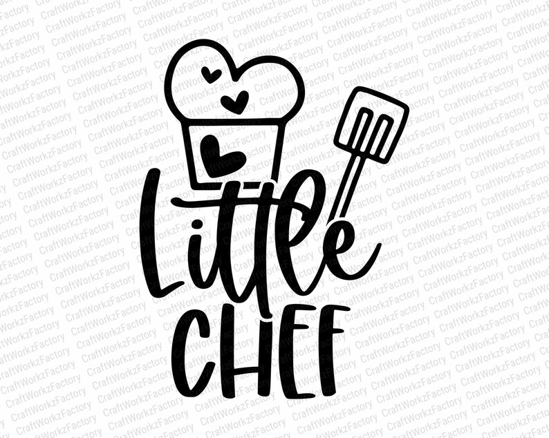 Little Chef SVG, Chef in Progress Svg, Little Chef Boy Girl Svg, Cooker ...