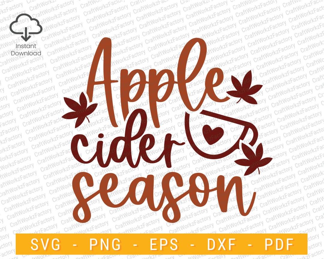 Apple Cider Season Svg, Winter Christmas Shirt Svg, Thanksgiving Svg ...