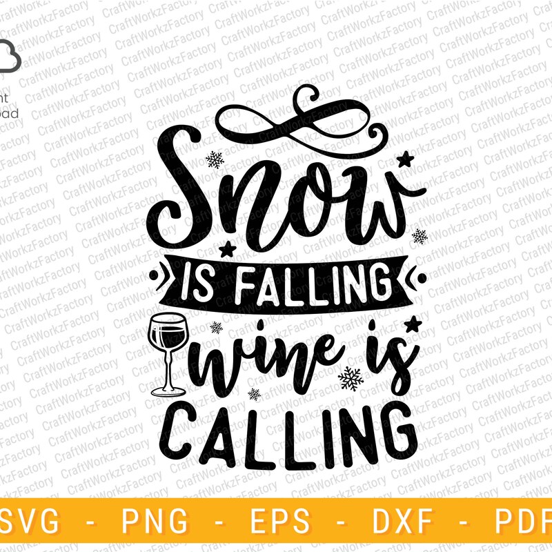 Falling Snow Svg - Etsy