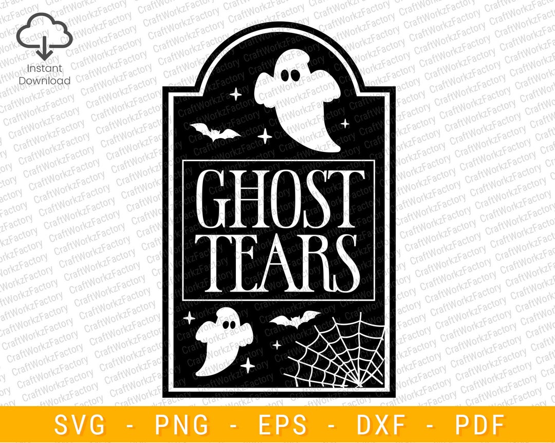 Ghost Tears Bottle Labels, Potion Labels Svg, Witch Potion Labels Png ...