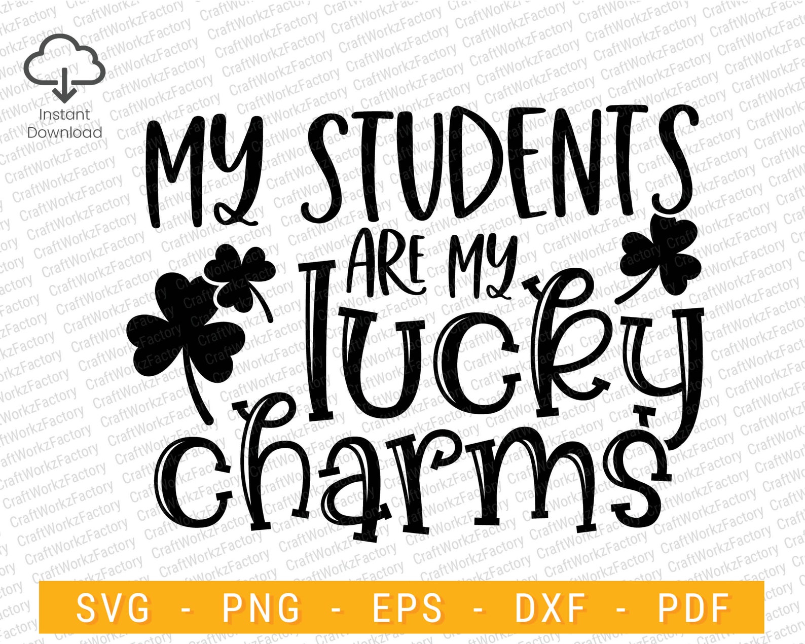 My Students Are My Lucky Charms Svg Teacher Shamrock St - Etsy