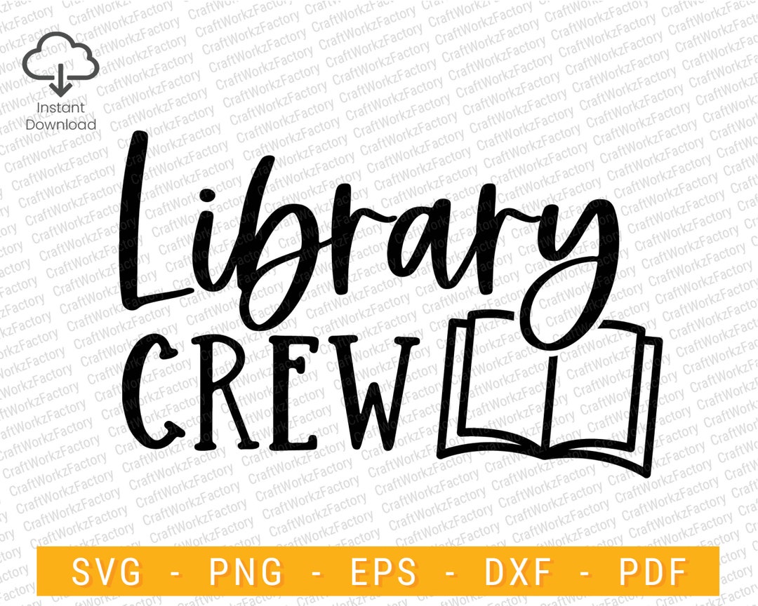 Library Crew Svg, Librarian Svg, Library Team Svg, Book Nerd Svg, Back ...