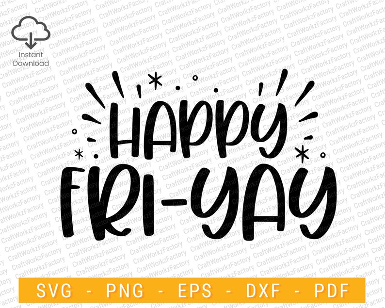 Happy Friyay Svg, Teacher Life Svg, Mom Life Svg | Instant Download - Etsy