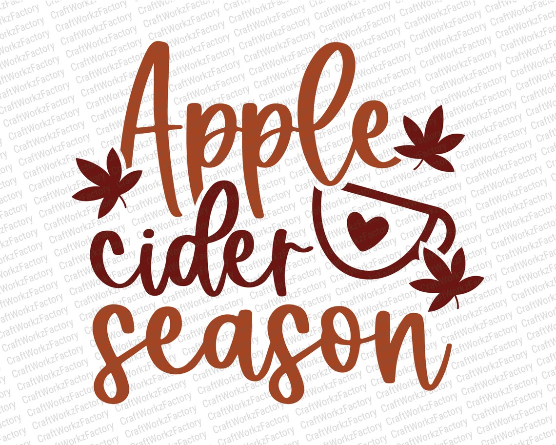 Apple Cider Season Svg, Winter Christmas Shirt Svg, Thanksgiving Svg ...