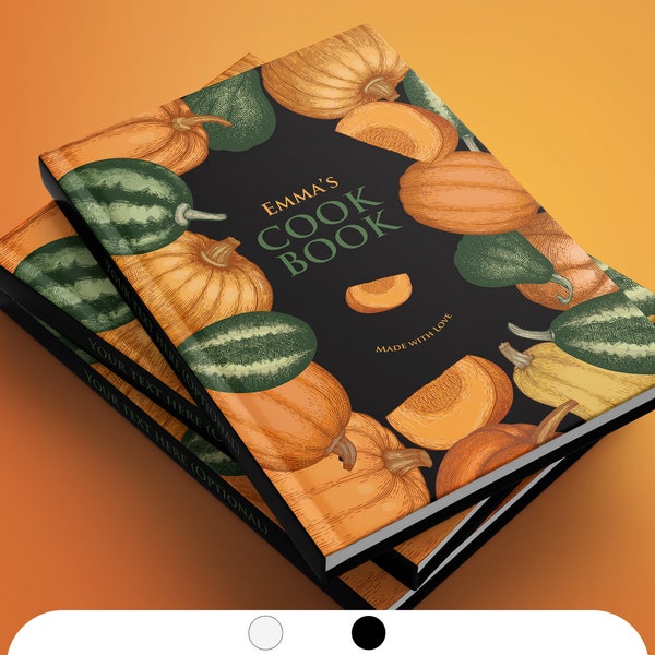 Custom Recipe Book - Etsy