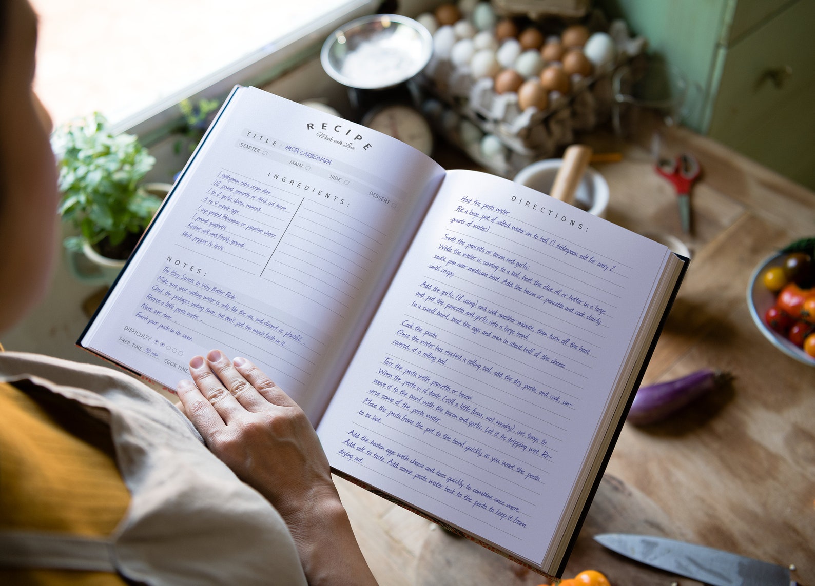 Write Your Own 228 Recipes Personalized Recipe Book With - Etsy