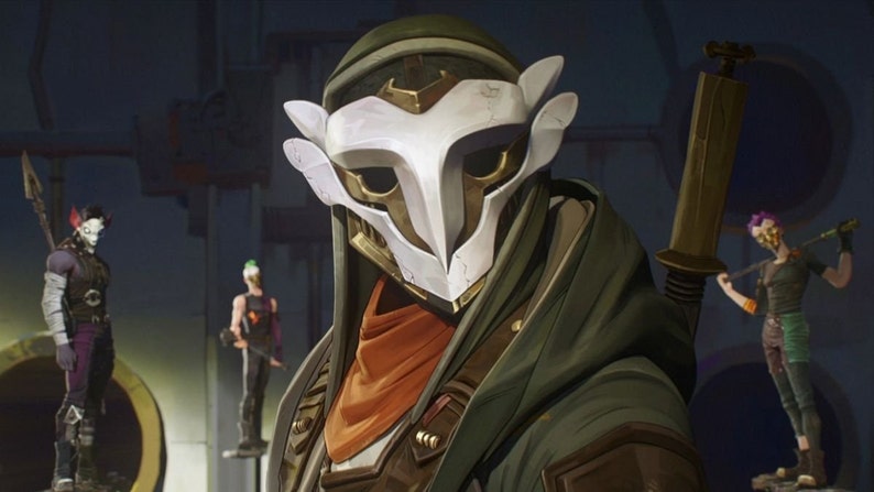 Ekko Firelight Mask - Arcane - 3D STL File - Etsy Singapore