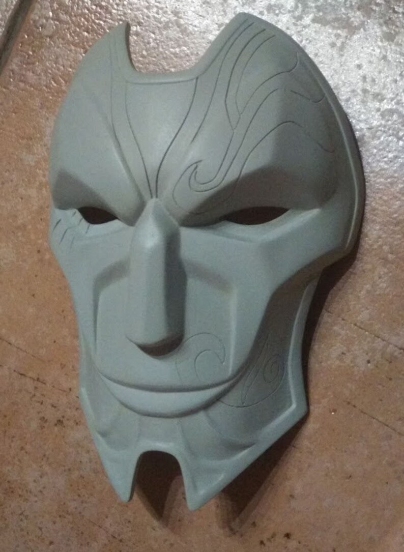 Jhin Mask - 3D STL File - Etsy